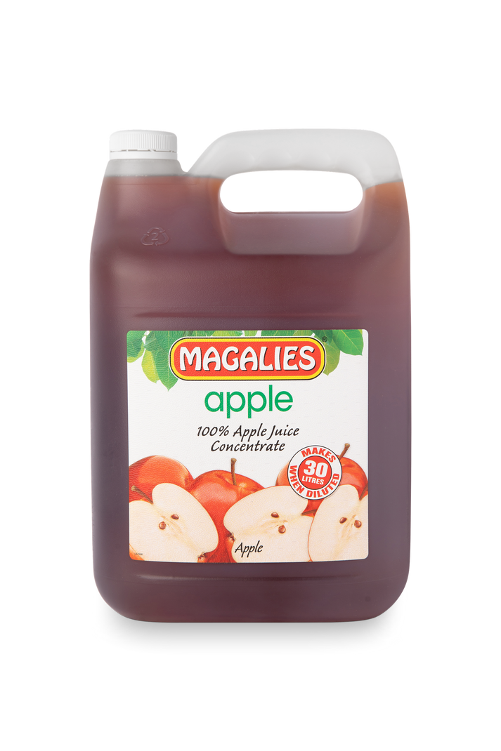 MAGALIES - 5 litre Apple 100% 1+5 fruit juice concentrate – Magalies ...