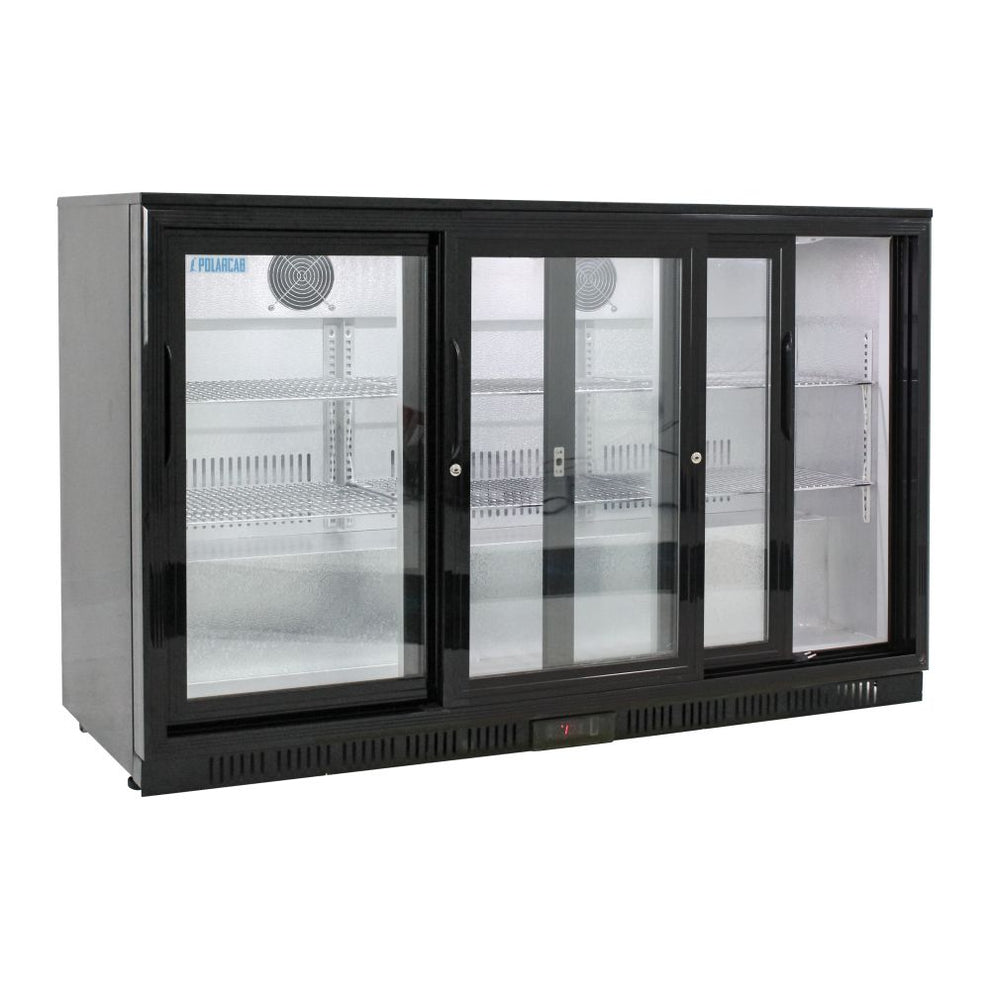 BACK BAR FRIDGE 3 SLIDING DOOR POLARCAB – Magalies Citrus Online