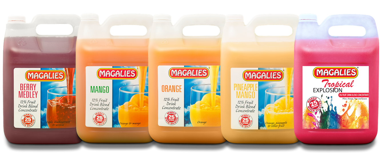 Magalies 5 litre fruit drink concentrate BUNDLE OF 5 – Magalies Citrus ...